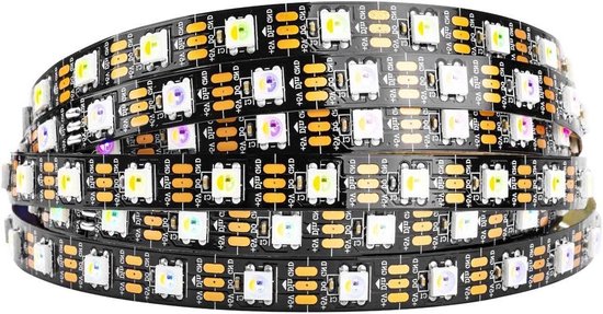 Flexibele RGBW LED Strip 5m - Individueel Adresseerbare 4 Kleur in 1 ...