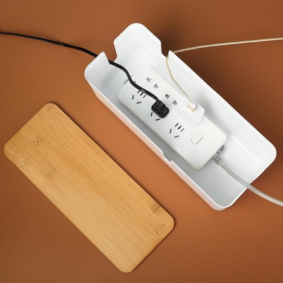 Kabelbox kabelmanagementbox voor het organiseren van kabels met ...