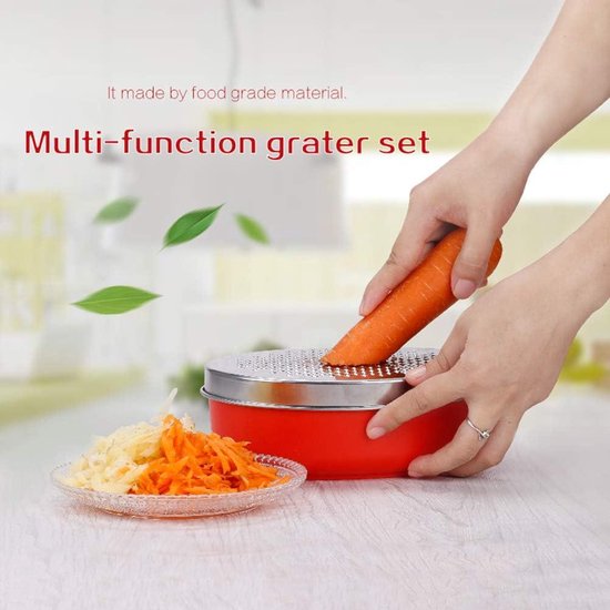 Multifunctionele rasp - kaas rasp - roestvrij staal - fruit groenten ...
