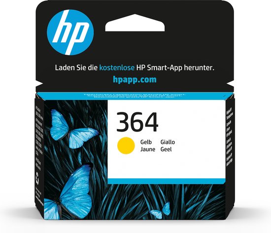 Original Ink Cartridge HP 364 CB320EE#ABE Yellow | bol