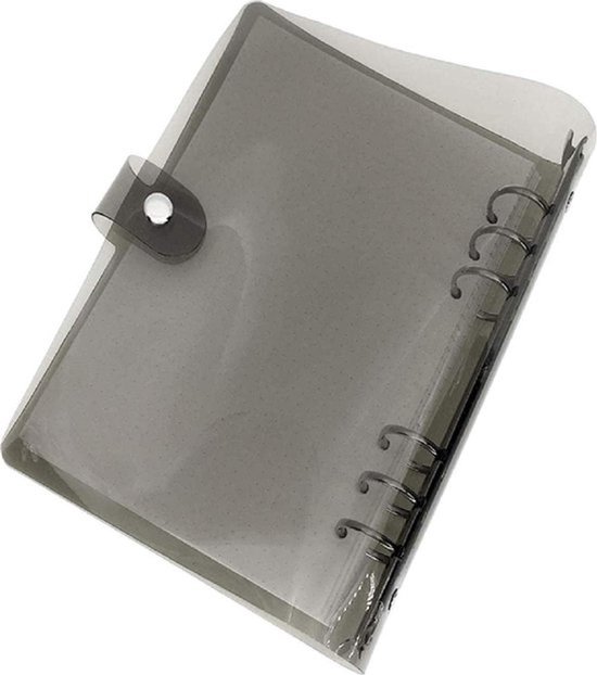 Zachte PVC 6-Ring Binder Cover met Snap Button Sluiting - Losse Blad ...
