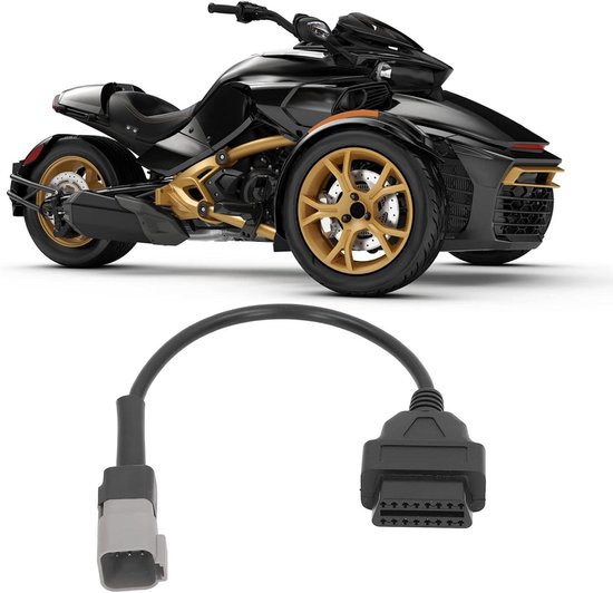 6-pins Moto OBD2 diagnostische kabel adapter voor ECU Tune | bol