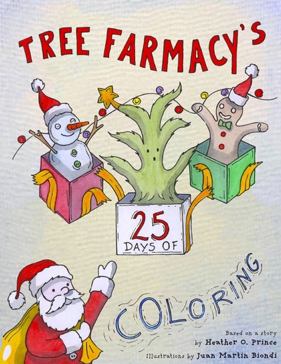 Tree Farmacy's 25 Days of Coloring | 9798987822876 | Boeken | bol