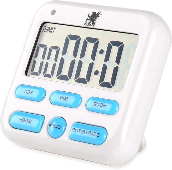 Keuken Timer Alarm Klok Digitale Koken Timer Magnetische Countdown met Groot LCD... | bol