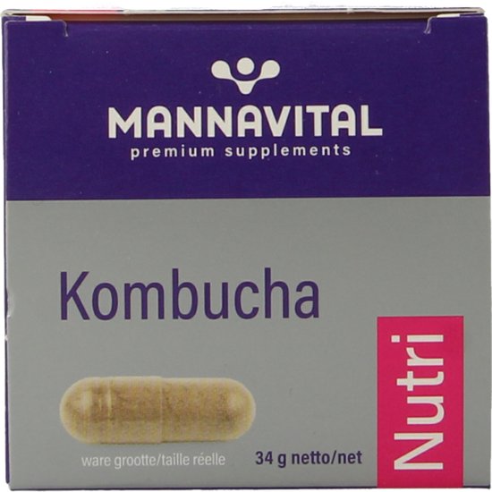 Mannavital kombucha platinum 60 capsules | bol