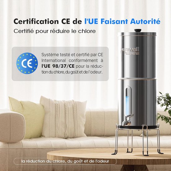 Ultrafiltratie watersysteem 5,7 liter - EU gecertificeerd ...