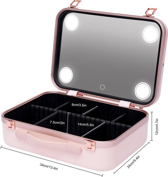 Gran Vida® - Make-Up Organizer - Inclusief LED Verlichting ...