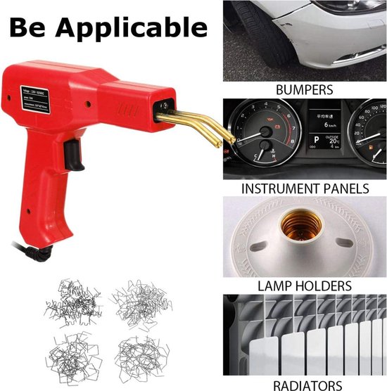 Auto Bumper Crack Reparatie Lasmachine Set en Plastic Reparatie Machine ...
