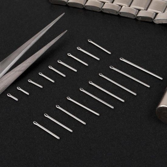 360pcs 0.9mm Watch Band Cotter Pin Splint Assortment Stainless Steel ...