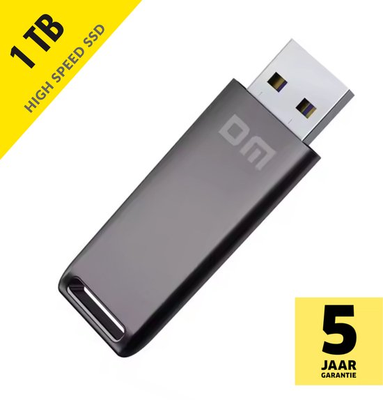 USB Stick 1 TB - USB 3.2 - 1TB - SSD Stick - 520 MB/s - SSD 1 TB | bol