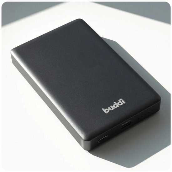 Buddi Connect - 10.000 mAh Magnetische Draadloze Powerbank met Buddi Power 25W Oplader... | bol