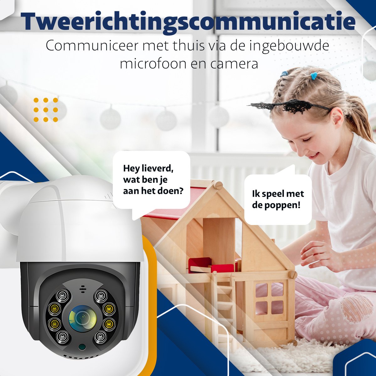 Compleet Camera Beveiliging Set met 4x POE Camera - Bekabeld - + 500GB ...