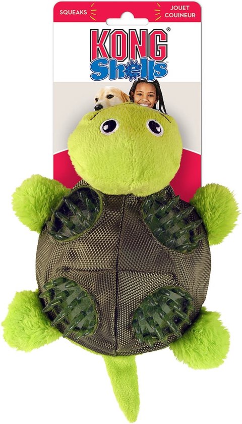 Kong - Speelgoed Voor Dieren - Hond - Kong Shells Turtle S - 4,5x10 ...