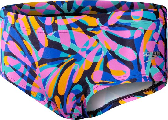 Speedo Mens 13.5cm Club Training Allover Brief Peacoat/True Cobalt ...