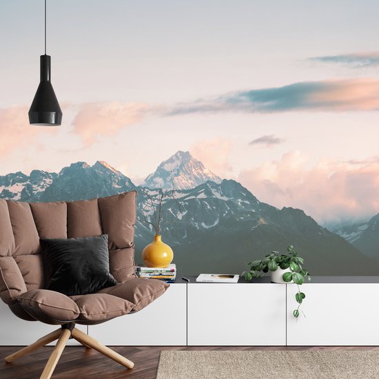 Fotobehang Bergtop | bol