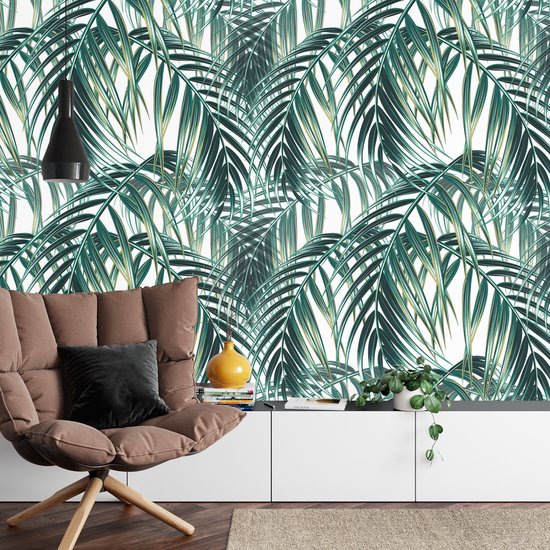 Fotobehang Palm Bladeren | bol