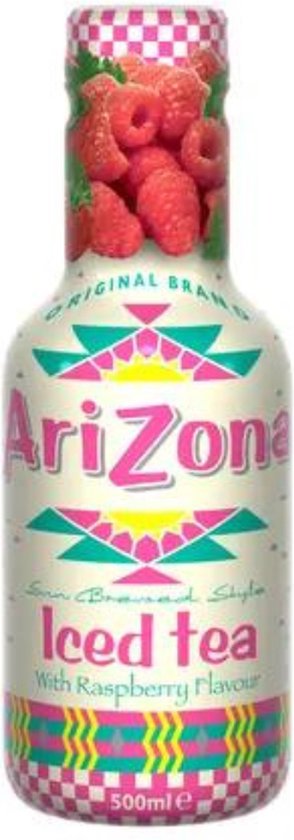 Arizona - Iced Tea Raspberry - 6x 500ml | bol