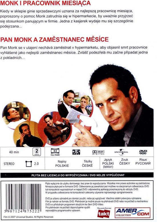 Mr. Monk and the Employee of the Month [DVD] (Dvd), Caroline Bielskis ...