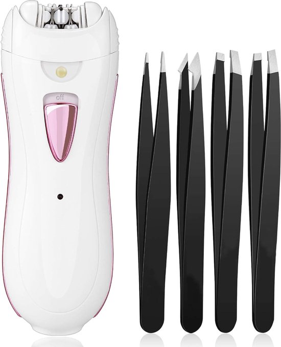 Draadloze Mini Epilator voor Gezicht en Lichaam – Oplaadbaar en ...