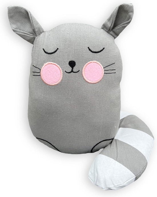 Deurbuffer van stof pluche 1 kg zwaar gevulde deurstopper grappig ...