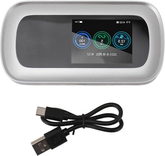 Mobiele Hotspot voor op Reis - 5G WiFi 4G LTE Mifi-router met ...
