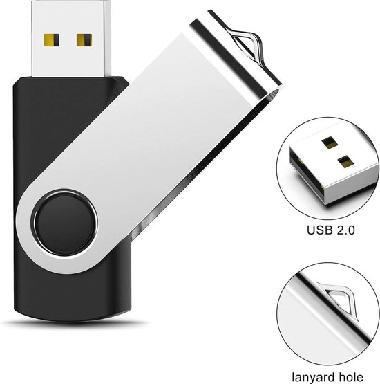 USB 2.0 Geheugensticks - 20 Stuks x 8 GB Flash Drives voor ...