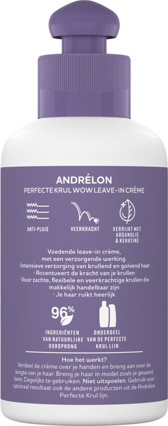 Andrélon - Haarcrème - Perfecte Krul - 200ml | bol