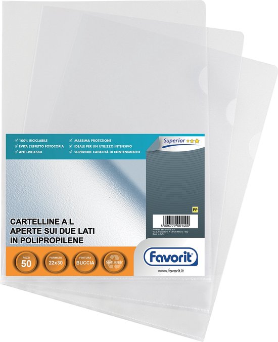 Favorit 100460050, Polypropylène (PP), Transparent | bol