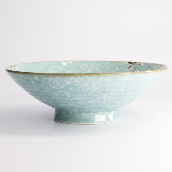 TOKYO DESIGN STUDIO - Light Blue Sakura Bowl 24x8cm 1400ml 3/18 | bol