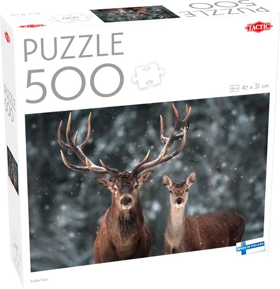 Puzzle 500 Cerfs Deer - Puzzle 500 Cerfs Deer | bol
