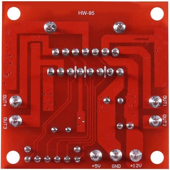 4 stuks Motor Drive Controller Board Module Dual H Bridge DC Stepper ...