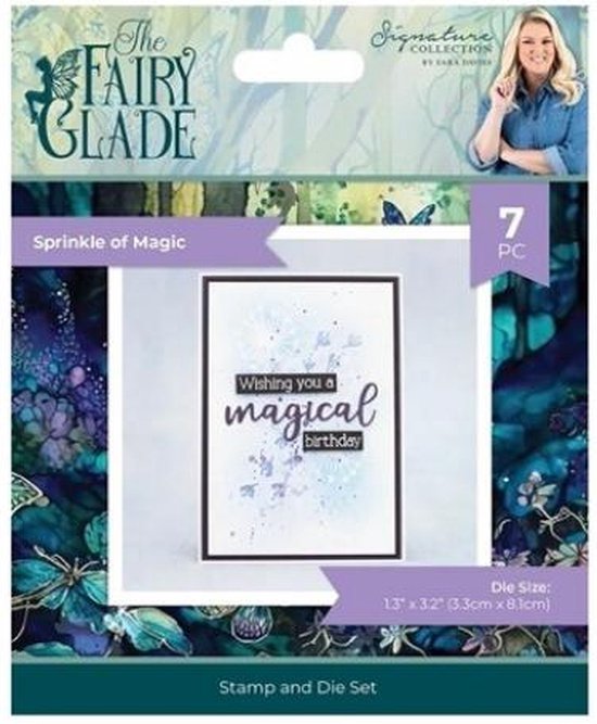 Sara Signature - Fairy Glade - Clearstamp/Snijmal - Sprinkle of Magic | bol