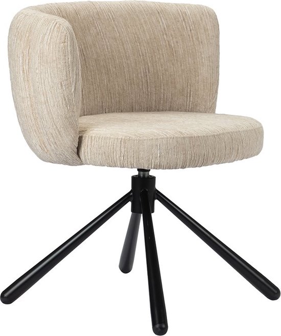 Shell Draaistoel Naturel | bol