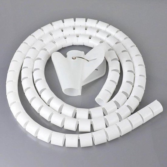 New Age Devi - 2 Meter Spiraal Kabelslang - Kabel Management Organizer ...