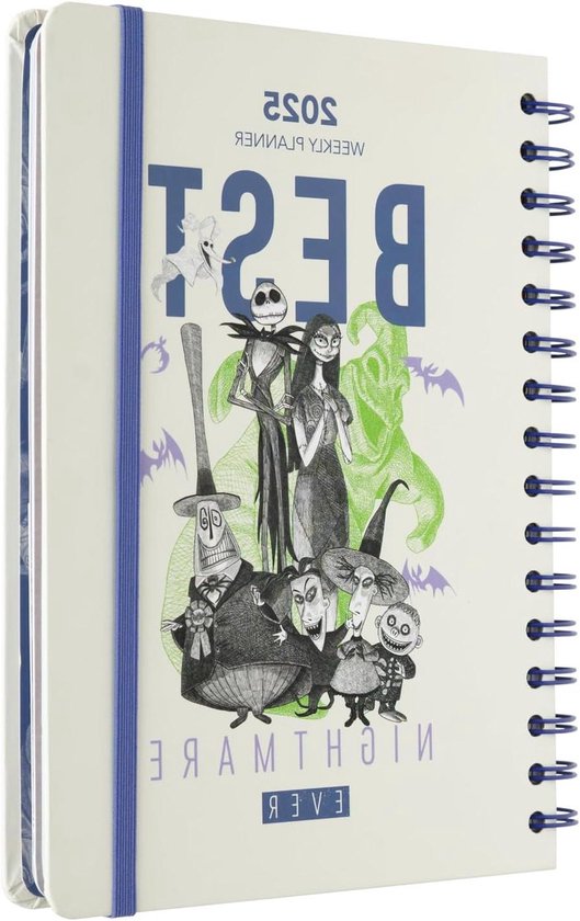 Agenda 2025 The Nightmare Before Christmas A5 Weekplanner - 12 ...