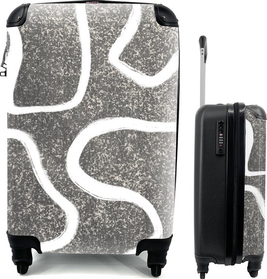 MuchoWow® Koffer - Abstract - Minimalisme - Design - Past binnen ...