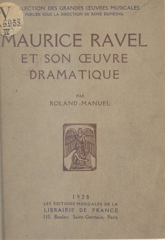 Maurice Ravel et son œuvre dramatique (ebook), Roland-Manuel | 9782307317081 | Boeken | bol.com