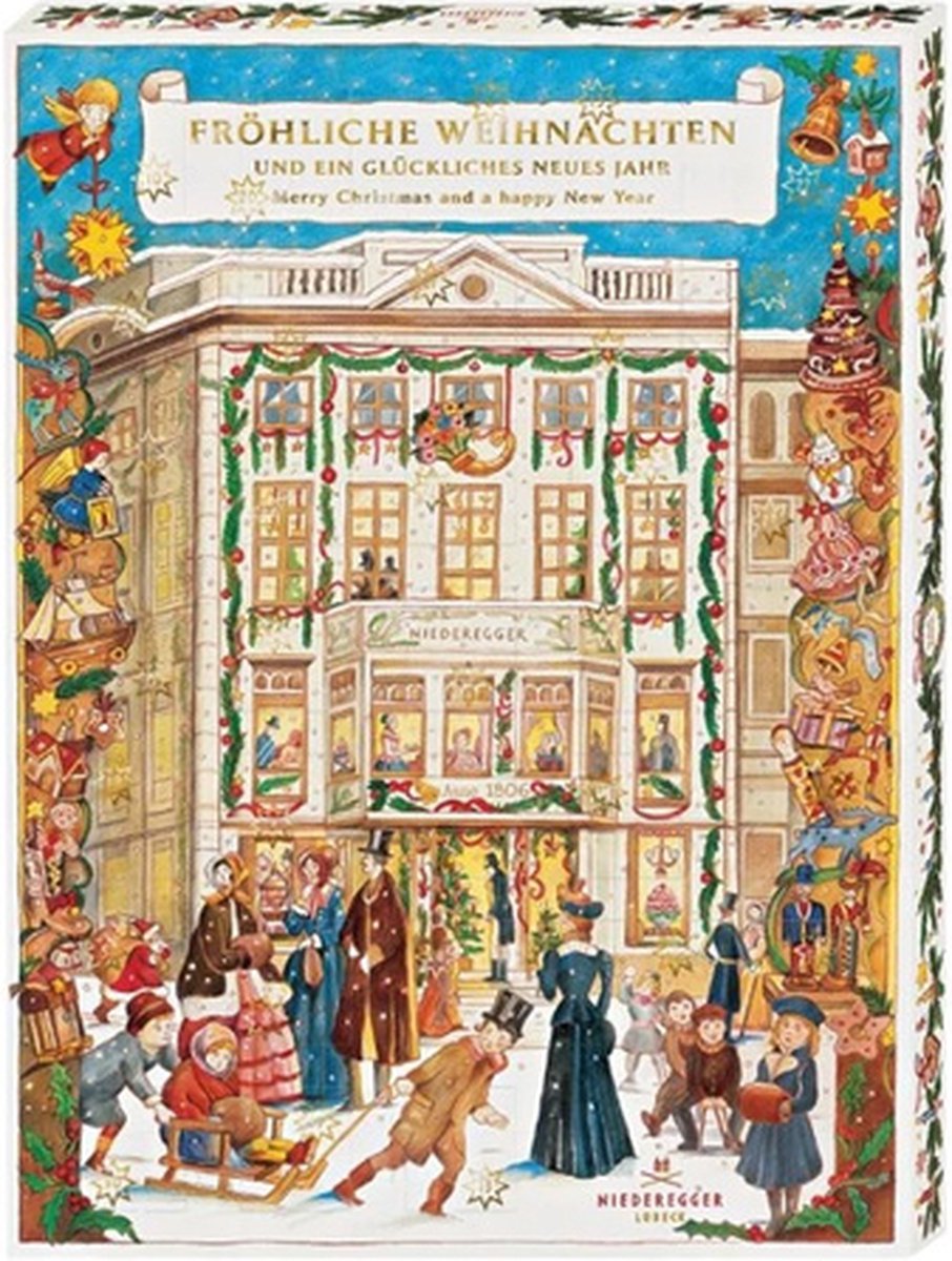 Niederegger - Adventskalender Café Niederegger - 525g | bol.com