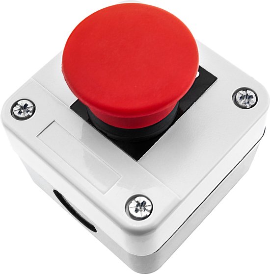 BeMatik - Noodstop drukknopdoos zonder NC STOP-vergrendeling | bol.com