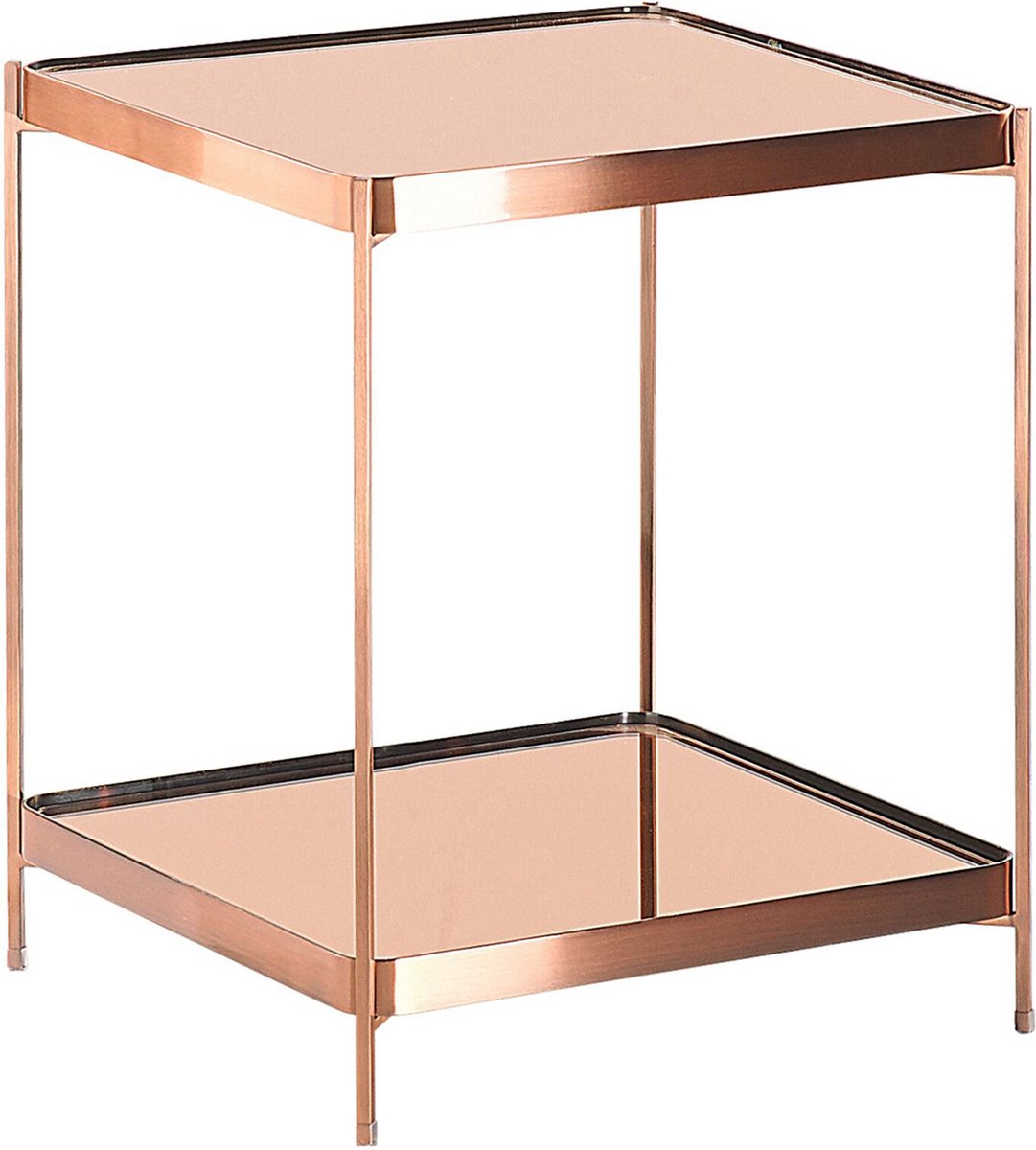 Beliani ALSEA - Bijzettafel - Koper - Metaal | bol.com