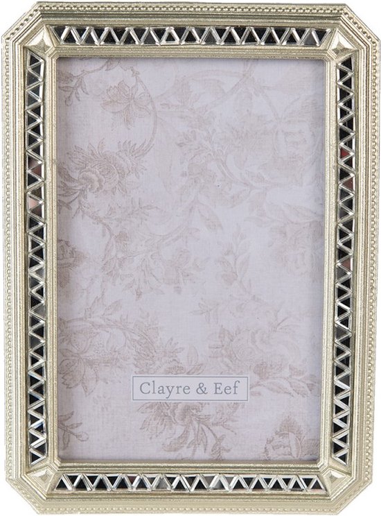 Set van 2 x Fotolijst 10x15 cm Zilverkleurig Kunststof Fotokader ...