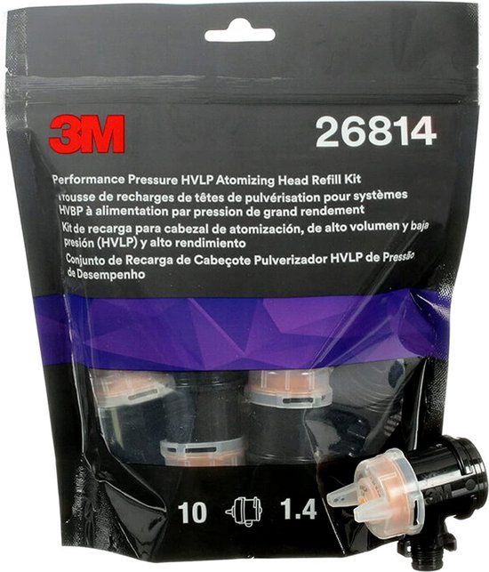 3M Performance PPS 2.0 Spuitkoppen - 1.4 - 5 Stuks | bol
