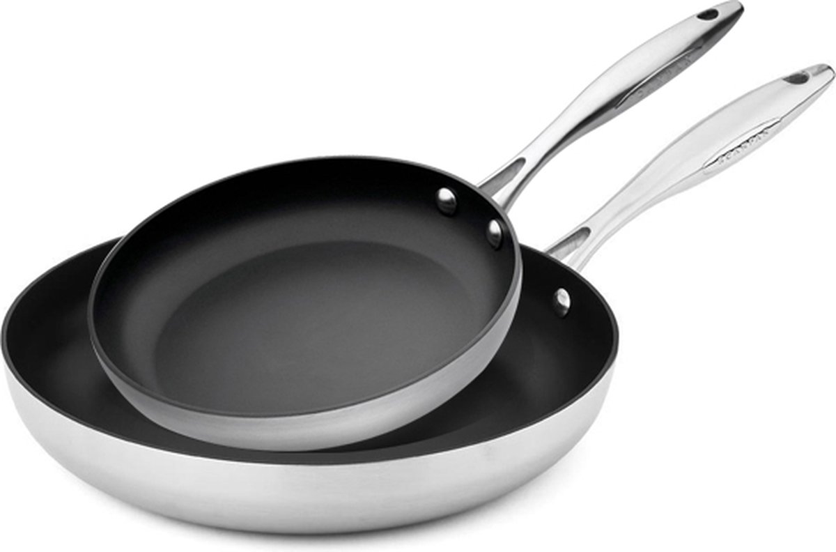 Scanpan - koekenpannen - CTX - 20 + 28 cm - Set van 2 stuks | bol.com