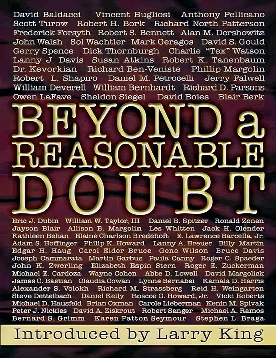 Beyond a Reasonable Doubt (ebook), Larry King | 9781614671084 | Boeken ...