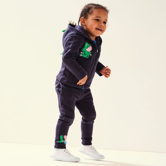 De Regatta Peppa Pig fleece met volledige rits - kinderen - dierenthema ...