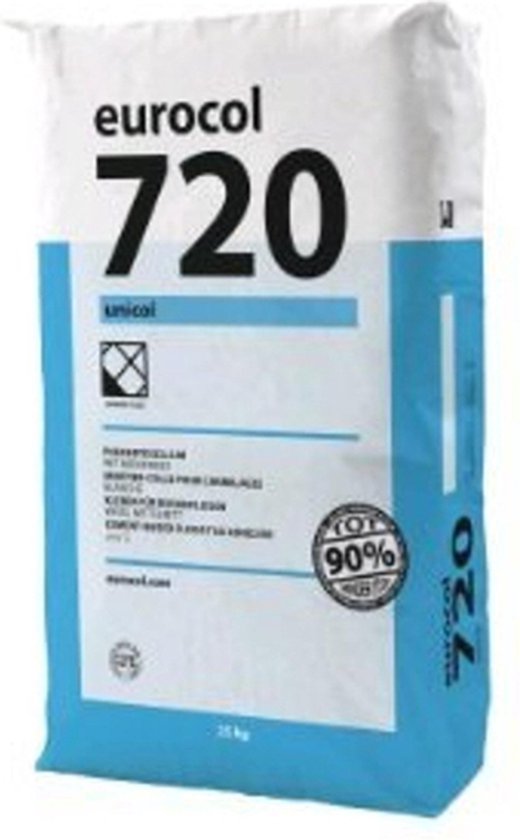 Eurocol Unicol middenbedlijm zak a 25 kg. wit | bol