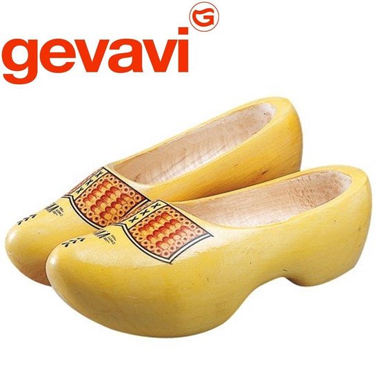 Gevavi VV Houten Trip Geel Geïmpregneerd Klompen Uniseks | bol