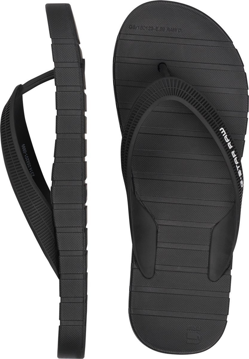 G-Star Raw - Flip-Flop/Slide - Male - Black - 40 - Slippers | bol.com