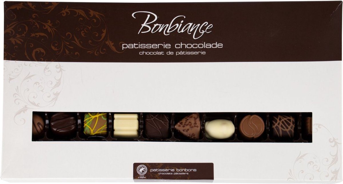Bonbiance Handwerk bonbons Gent Zilver Belgische chocolade - Doos 900 ...