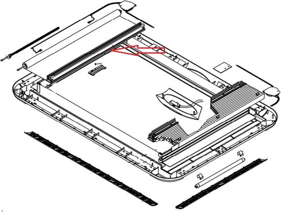 Dometic Heki 3/4 Plus Insectengaas Plissé vanaf 2006 | bol